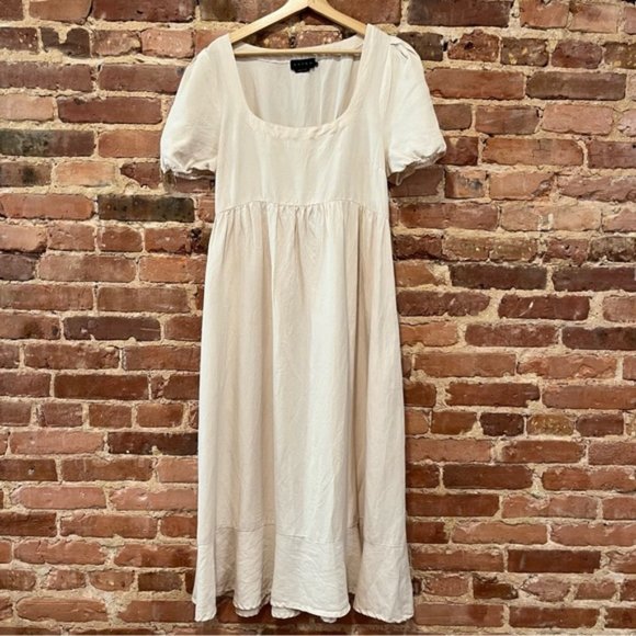 Hatch | Dresses | Hatch Collection The Tisha Midi Dress Tencellinen ...